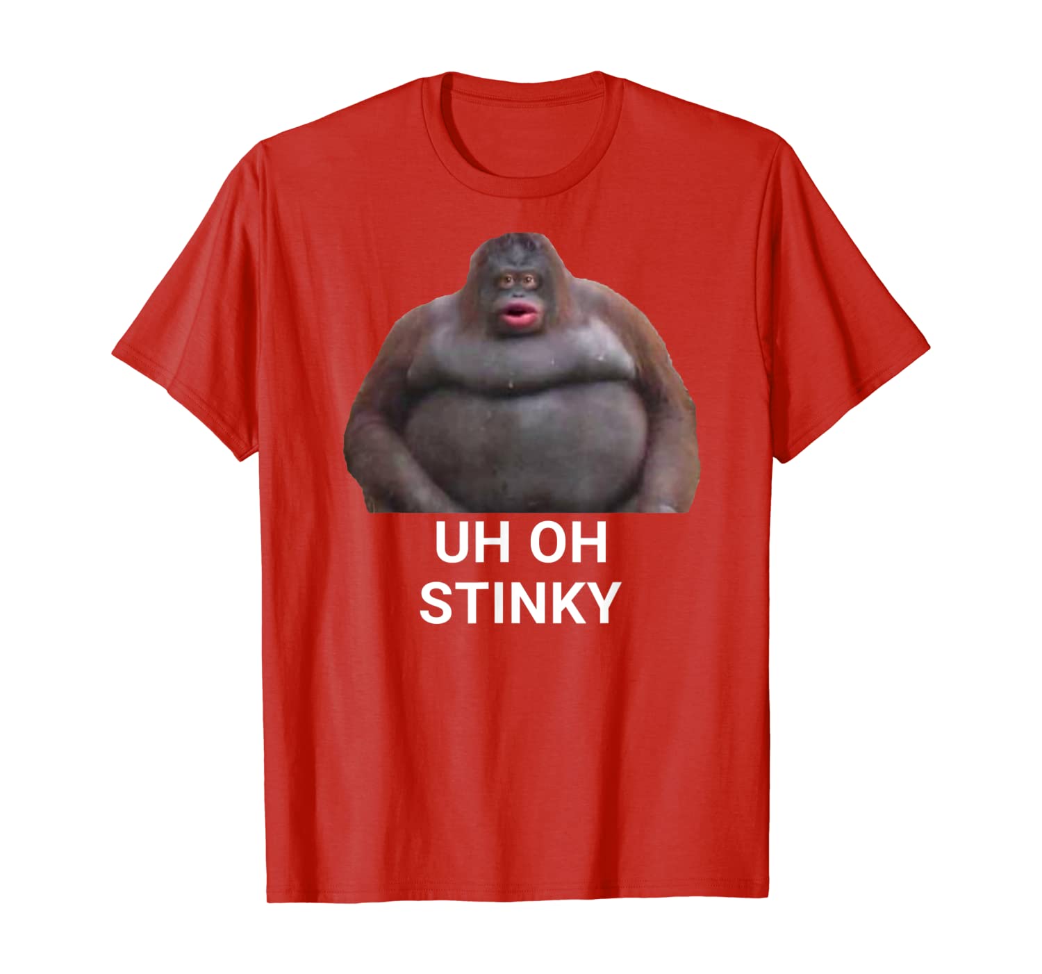 Uh Oh Stinky Poop Dank Memes Le Monke T-Shirt Sverige Sweden MED TRYCK ...